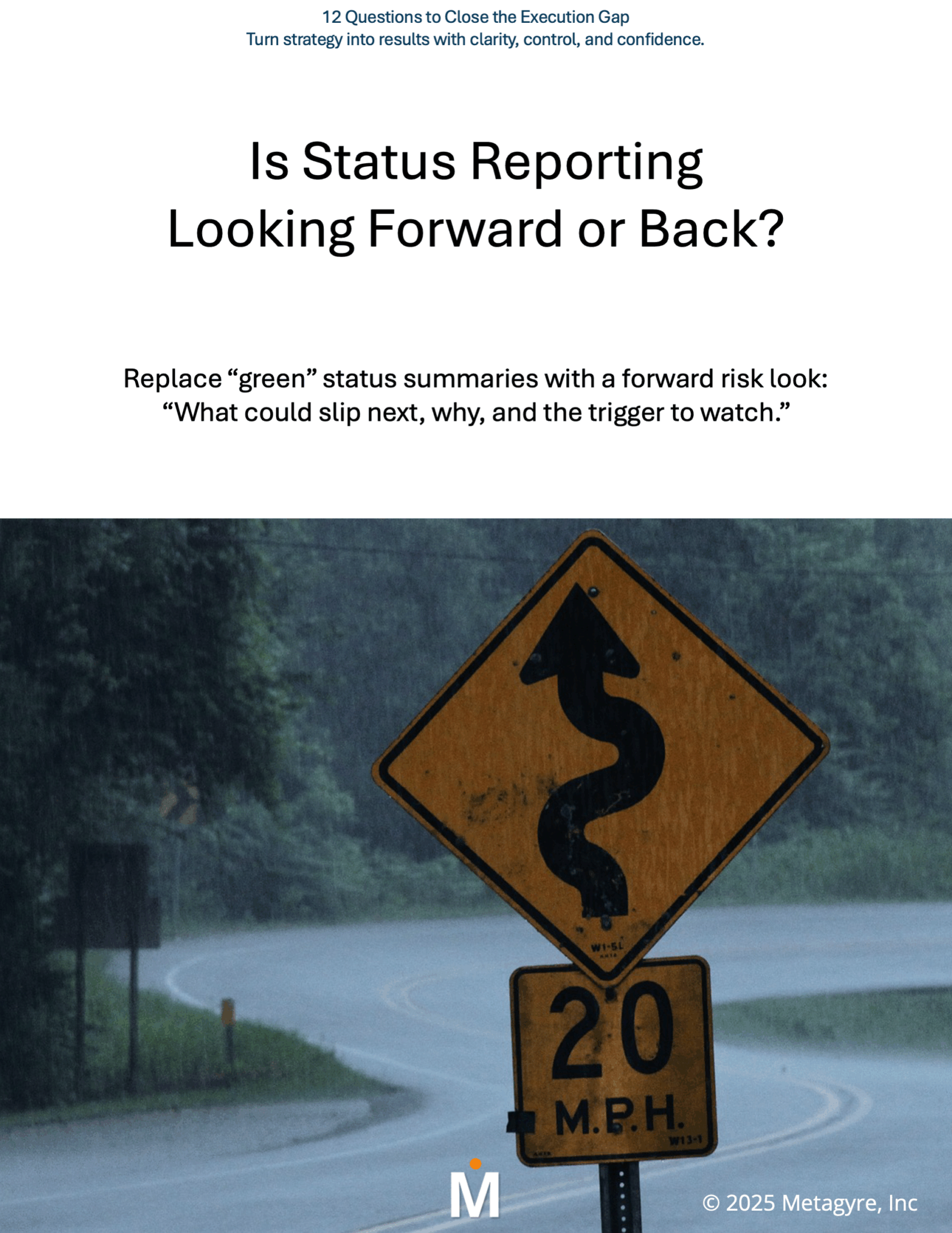 12 Questions to Close the Strategy Execution Gap | Empowering Leaders in Project & Portfolio ...